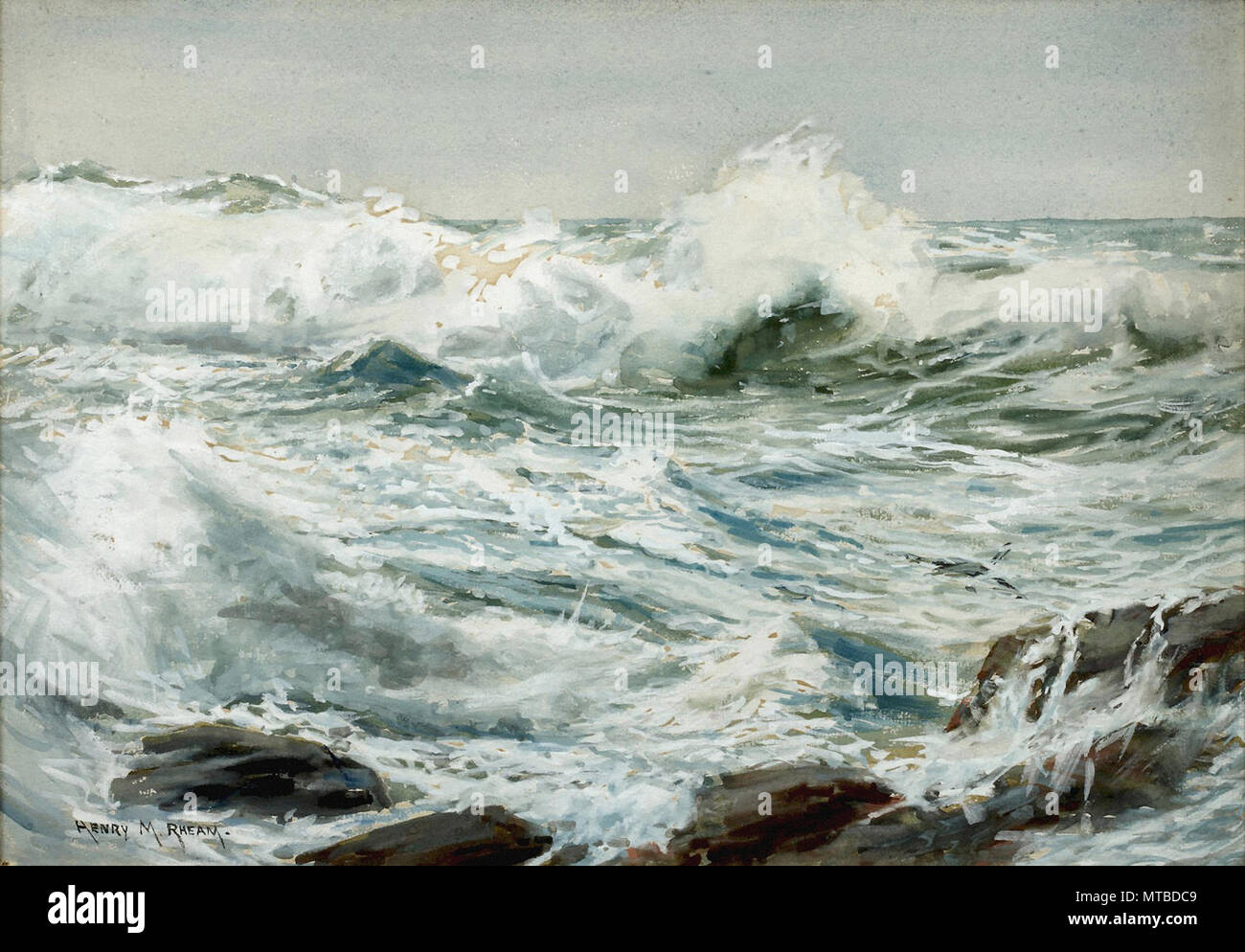 Rheam Henry Meynell - Seascape Stock Photo - Alamy