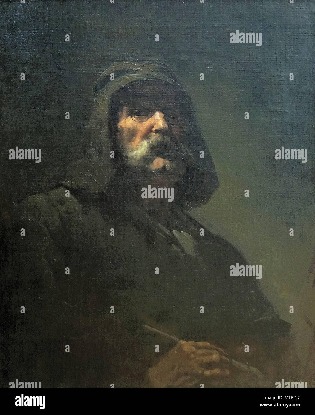 Ribot Theodule Augustin - Autoportrait Stock Photo - Alamy