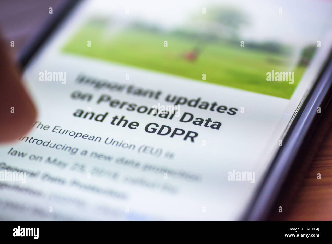 Gdpr hi-res stock photography and images - Alamy