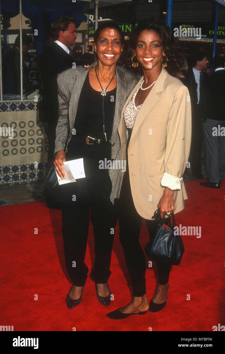 LOS ANGELES, CA - JUNE 10: (L-R) Dolores Robinson and daughter actress ...