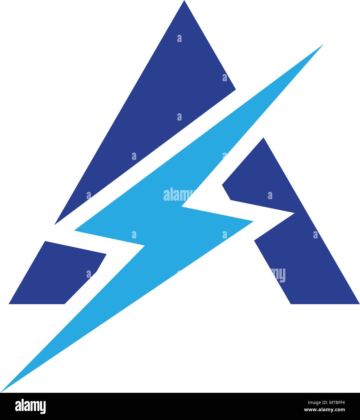 Lightning Logo Template vector icon illustration design Stock Vector ...