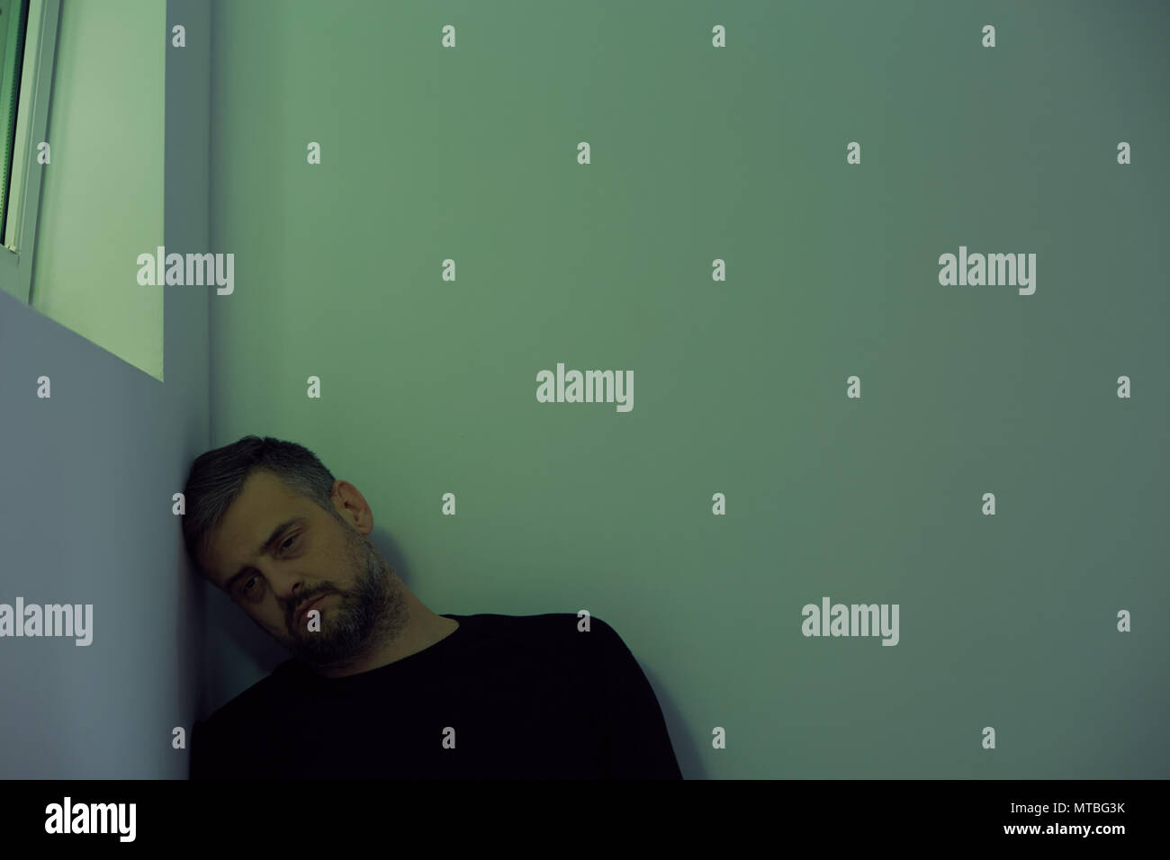 Man In Corner Of Room High Resolution Stock Photography and Images - Alamy