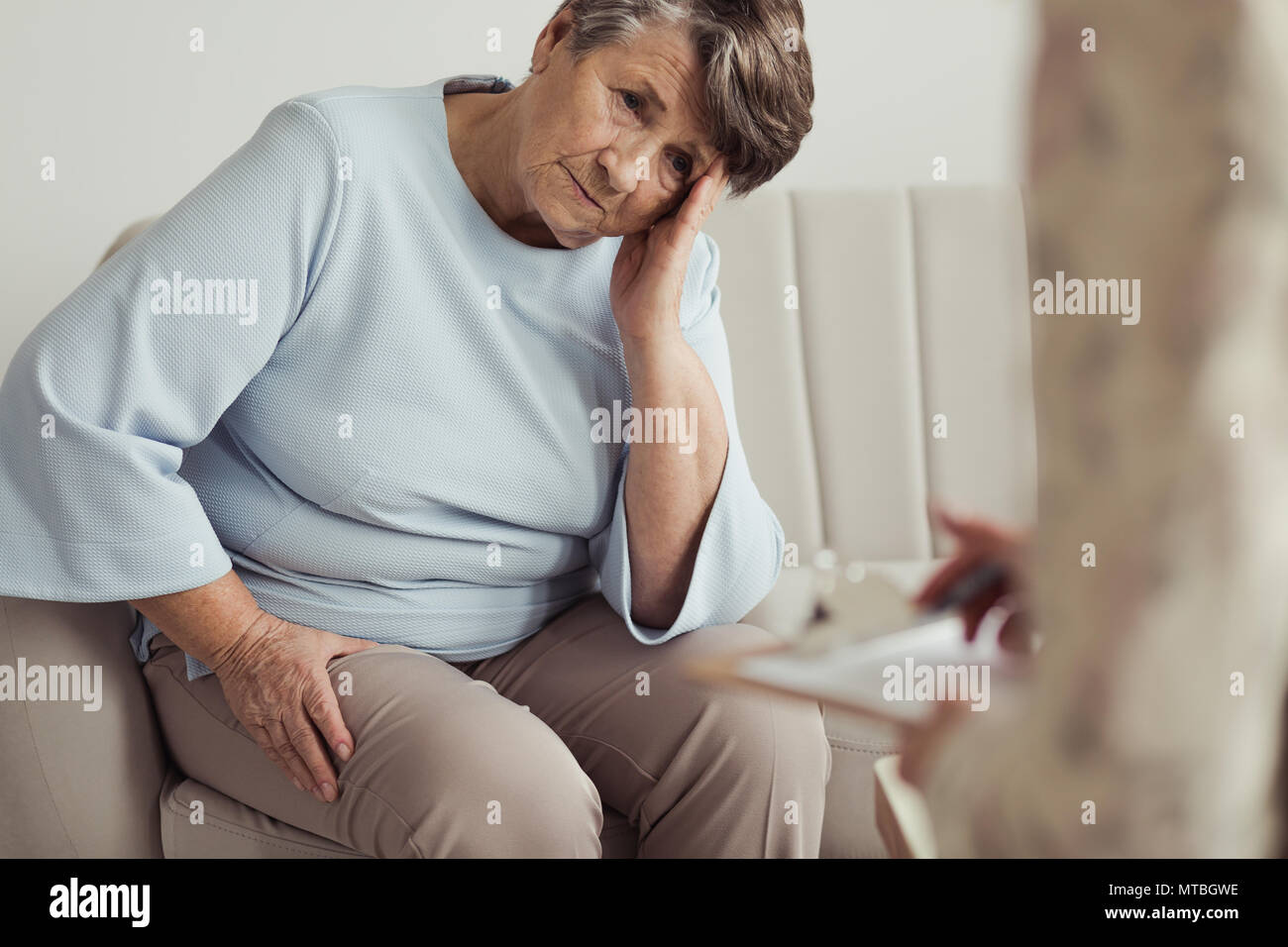Retirement worried hi-res stock photography and images - Alamy