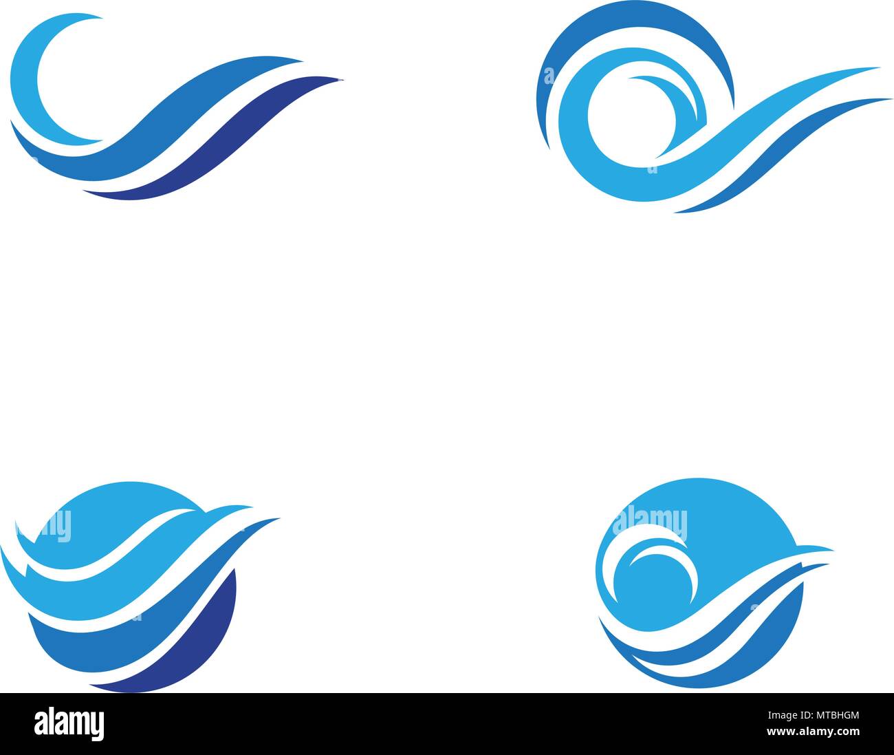 Splash waves Stock Vector Images - Alamy