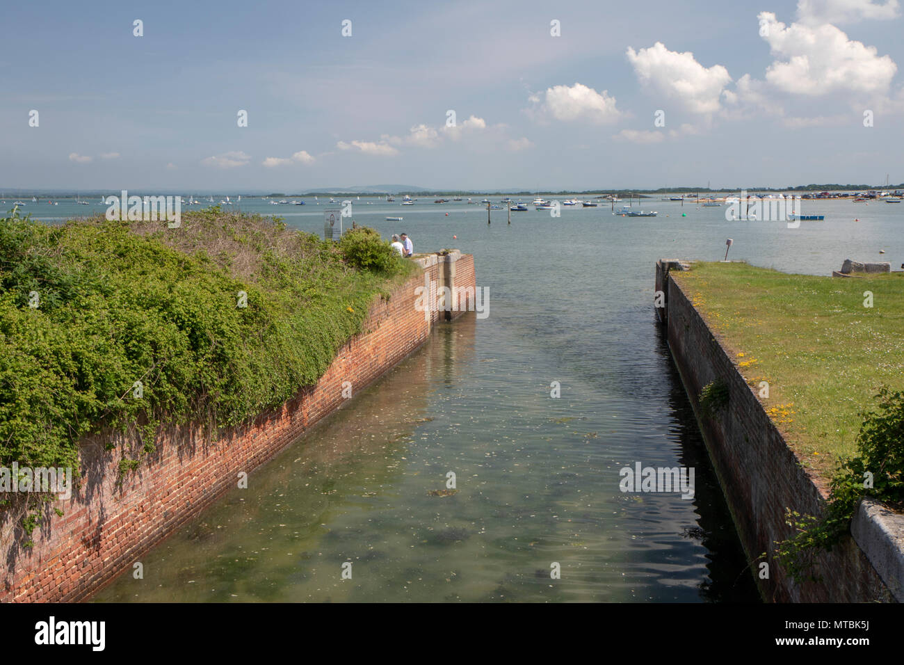 Milton Locks Portsmouth Stock Photo - Alamy