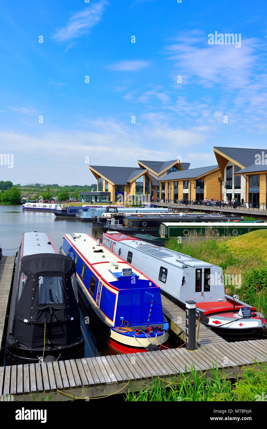 Mercia Marina Willington, Derbyshire England UK Stock Photo - Alamy