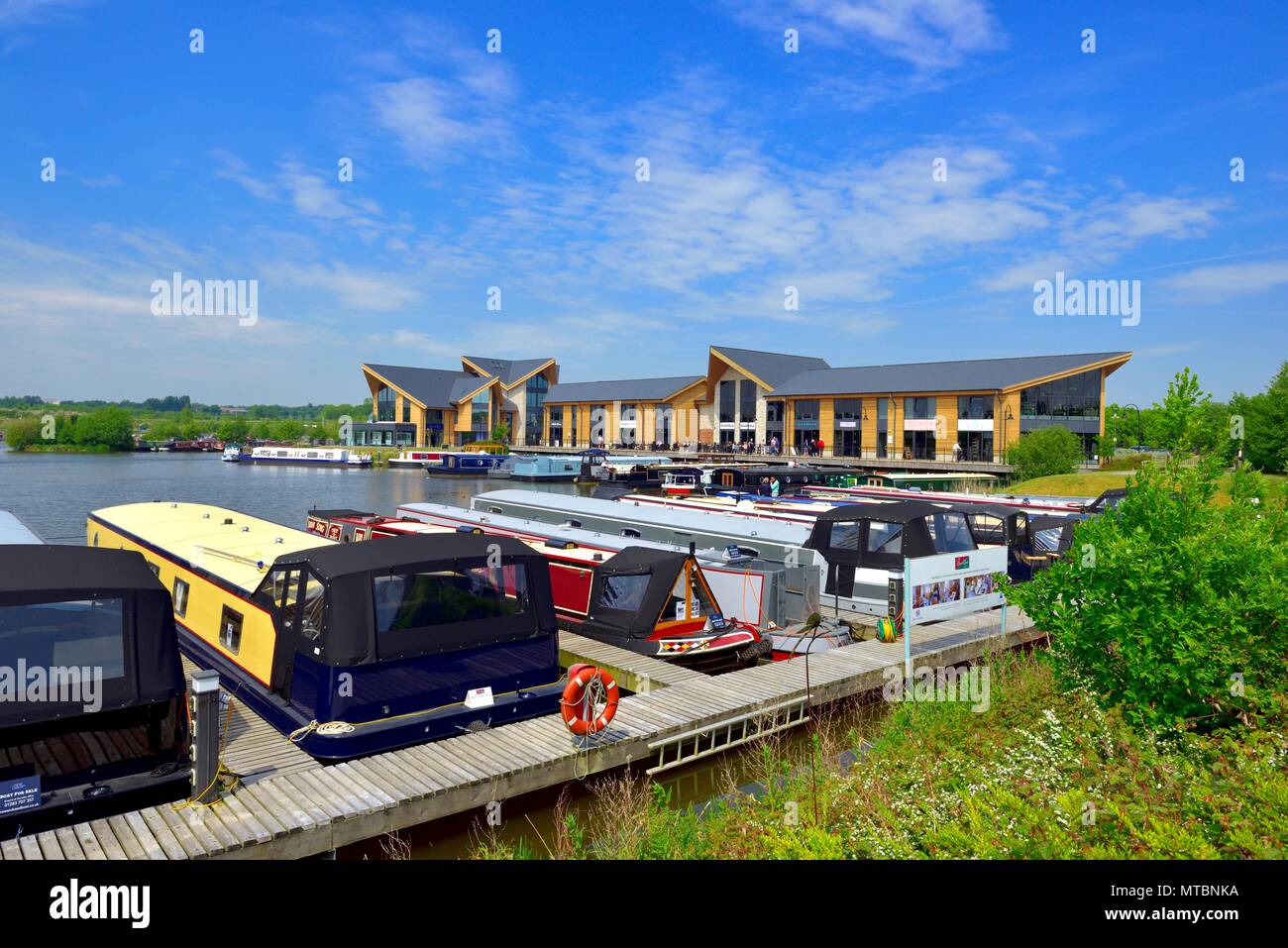 Mercia Marina Willington, Derbyshire England UK Stock Photo - Alamy