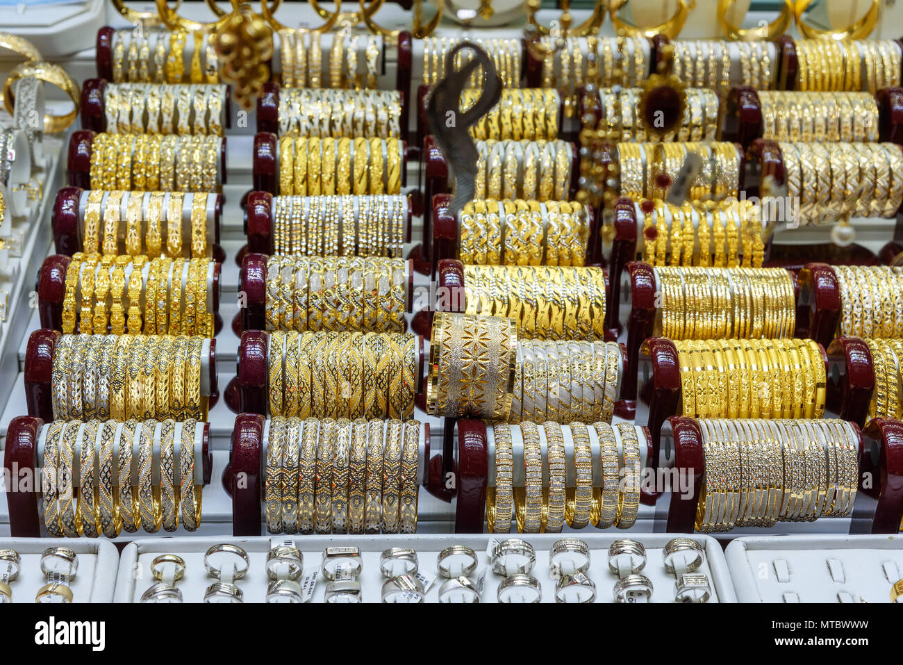 Tabriz, East Azerbaijan province, Iran - March 15, 2018Jewelry shops of ...