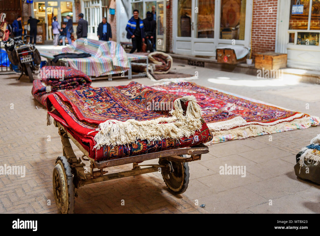 Tabriz, East Azerbaijan province, Iran - March 15, 2018: Persian ...