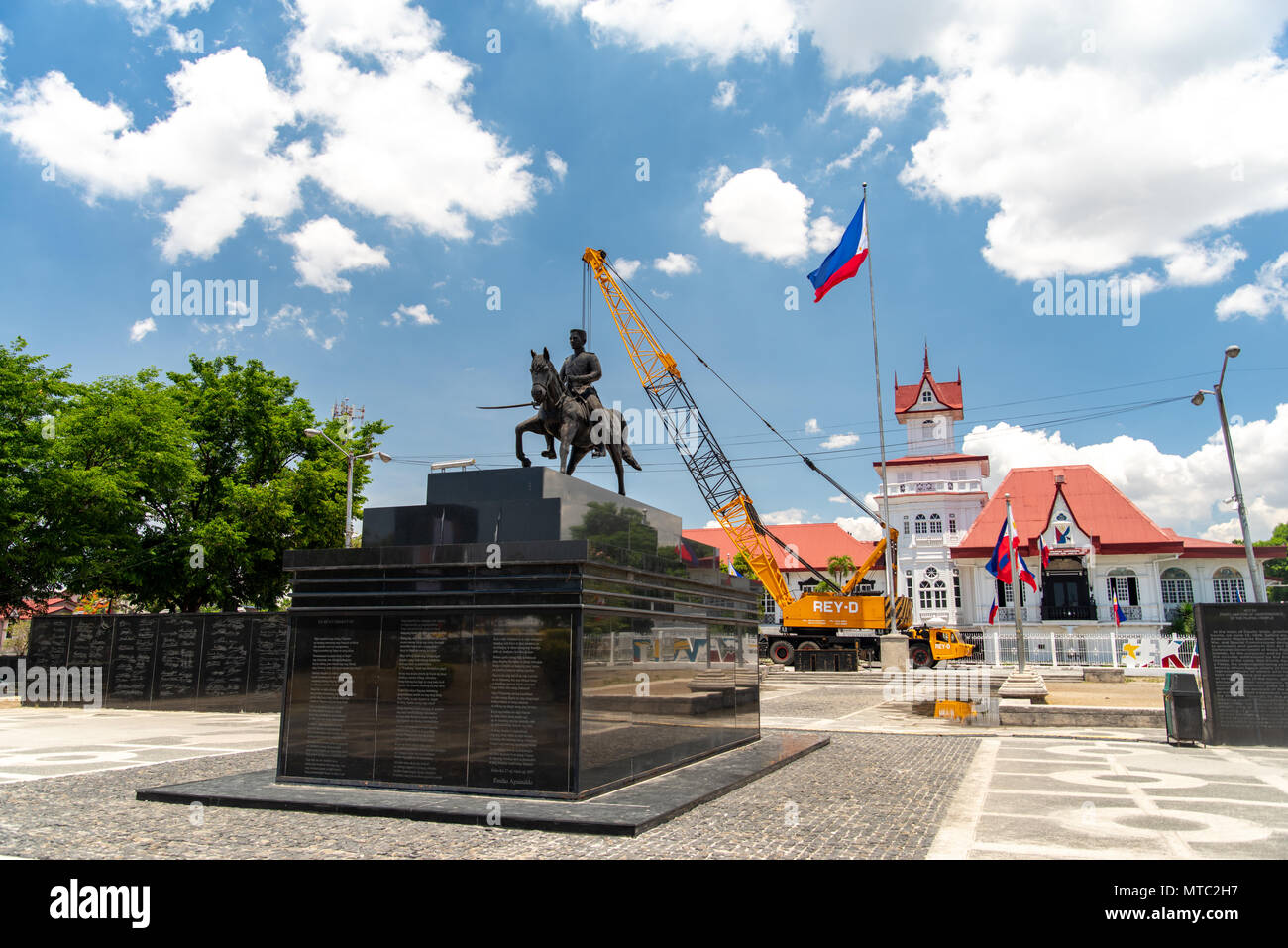 Philippines Hero Emilio Aguinaldo Shrine in Kawit, Cavite, Philippines ...
