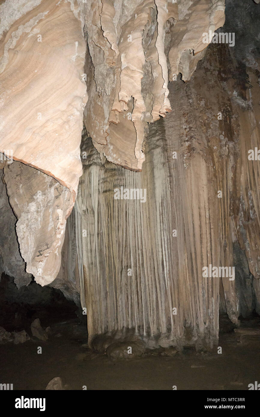 Bizarre rock formations in cave Stock Photo - Alamy