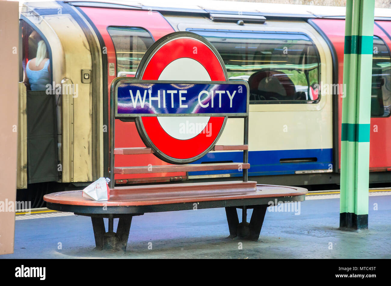 London Underground Station Signs