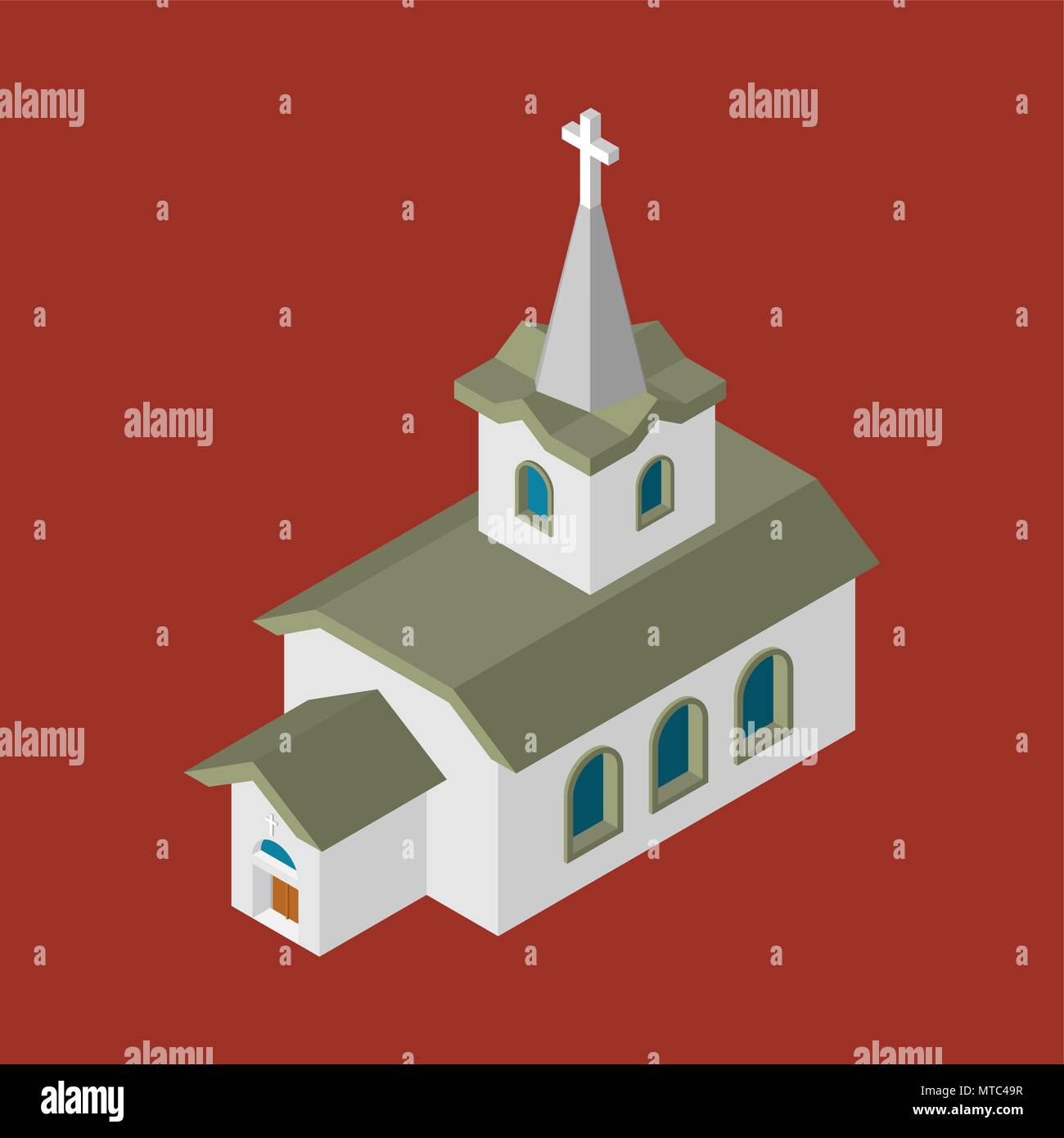 Miniature chapel Stock Vector Images - Alamy