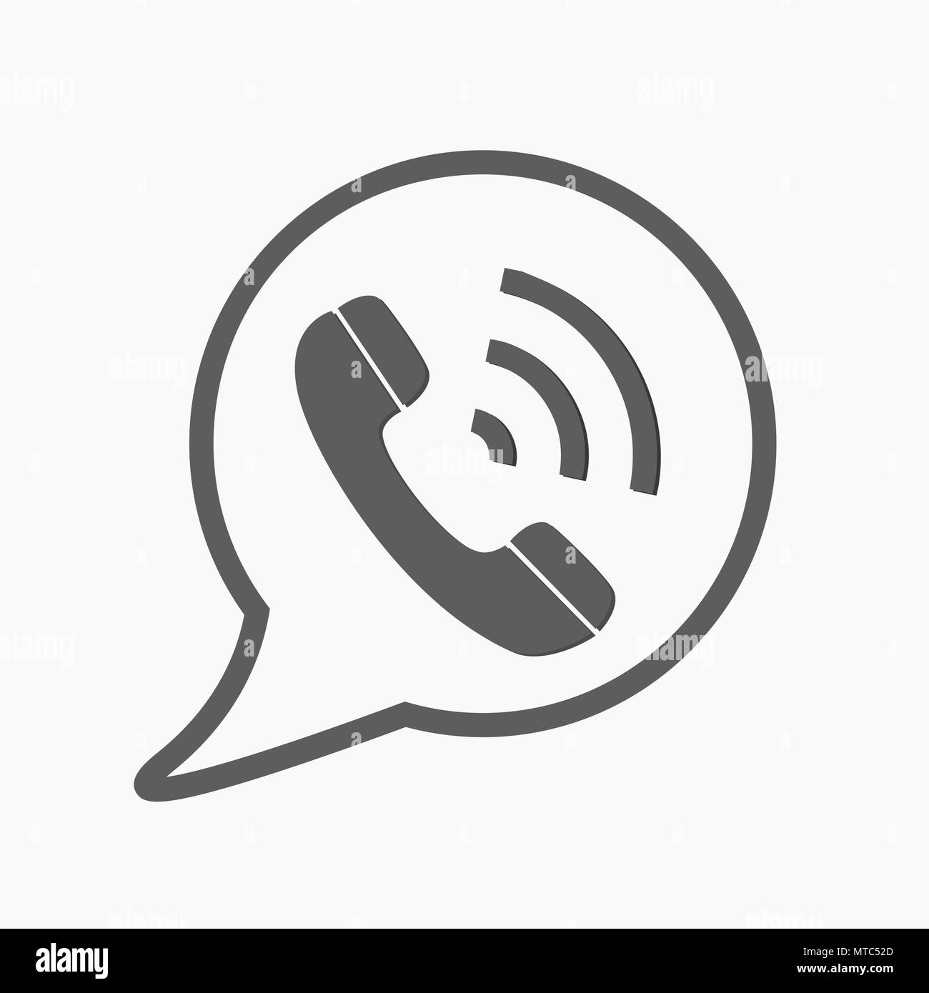 Phone icon vector, contact, call center, support service sign Isolated ...