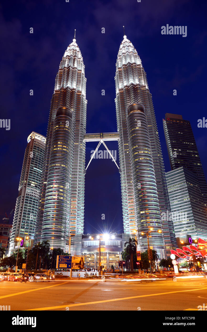 Petronas Towers At Night