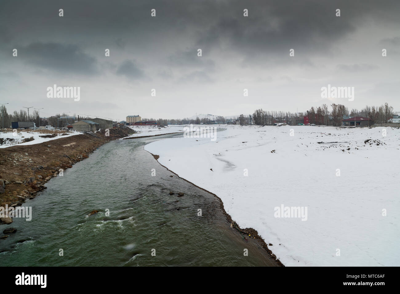 Murat River - Agri city - Turkey Stock Photo - Alamy