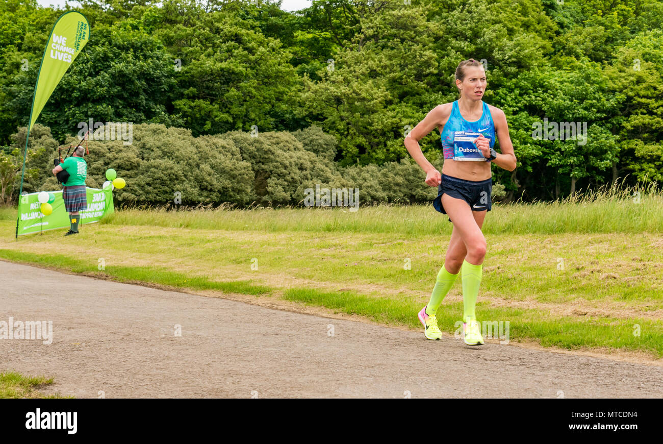 Gosford Estate, East Lothian, Scotland, UK. 28th May 2017. Top female ...