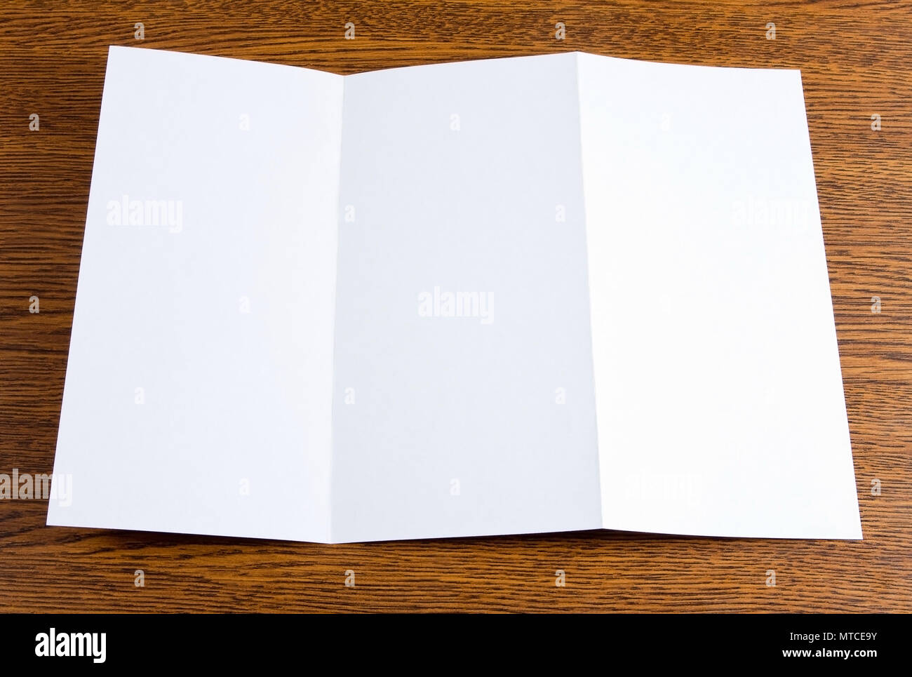 Leaflet blank hi-res stock photography and images - Alamy