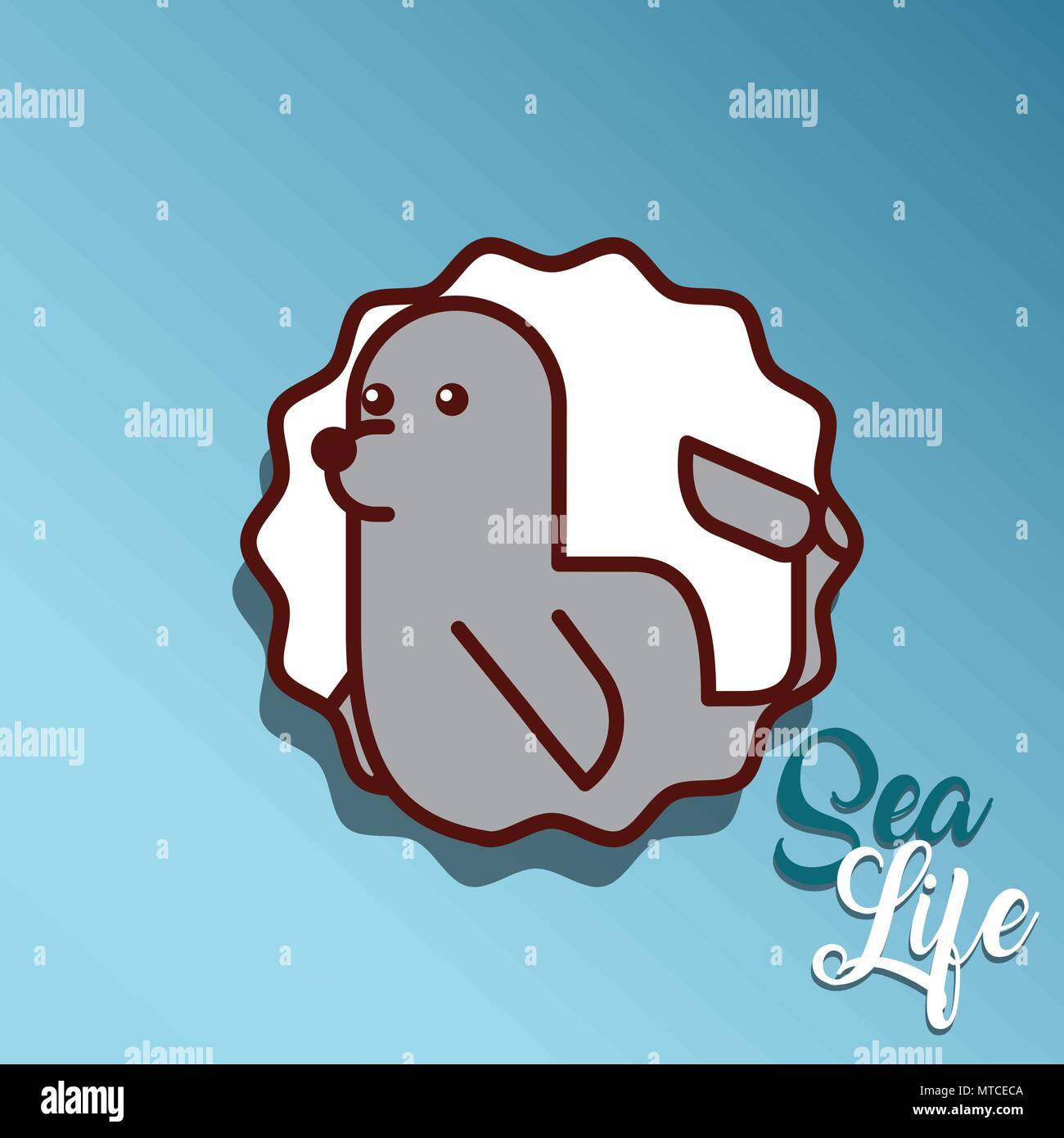 Monk fish ocean Stock Vector Images - Alamy