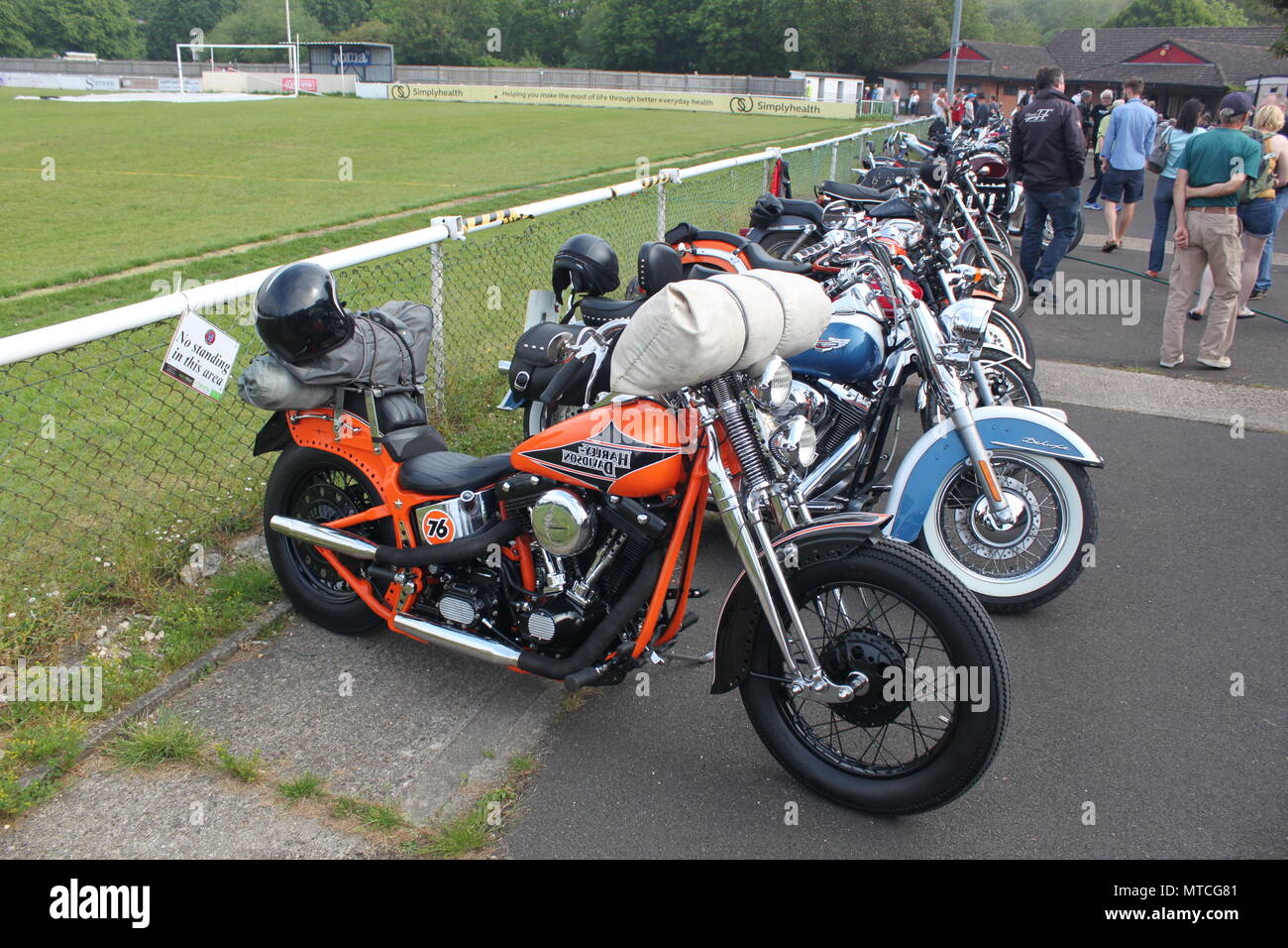 Harley Davidson Motorbike Stock Photo - Alamy
