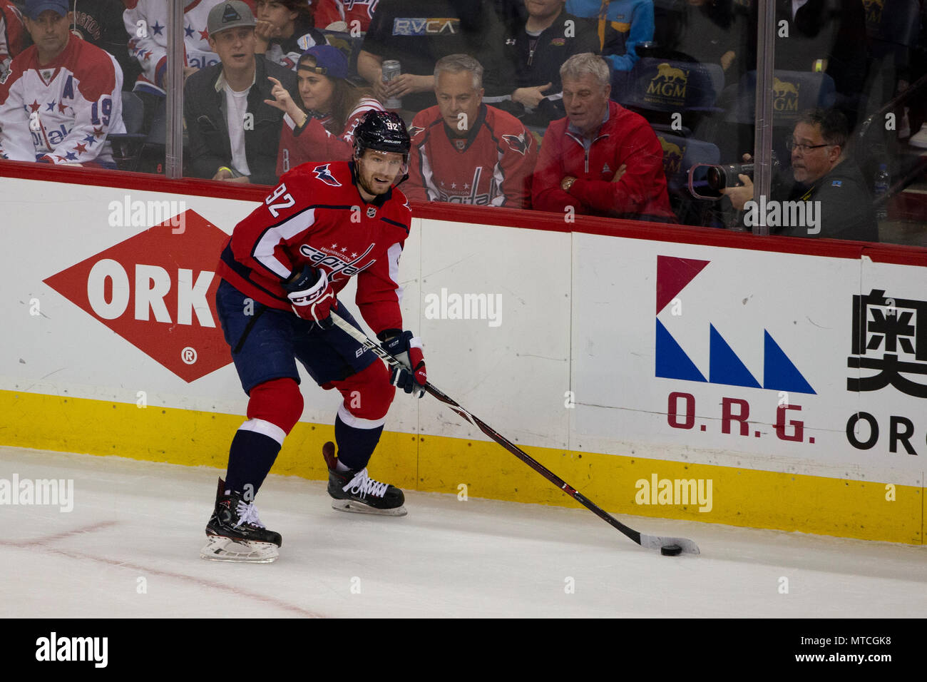Capitals center Evgeny Kuznetsov (92 Stock Photo - Alamy