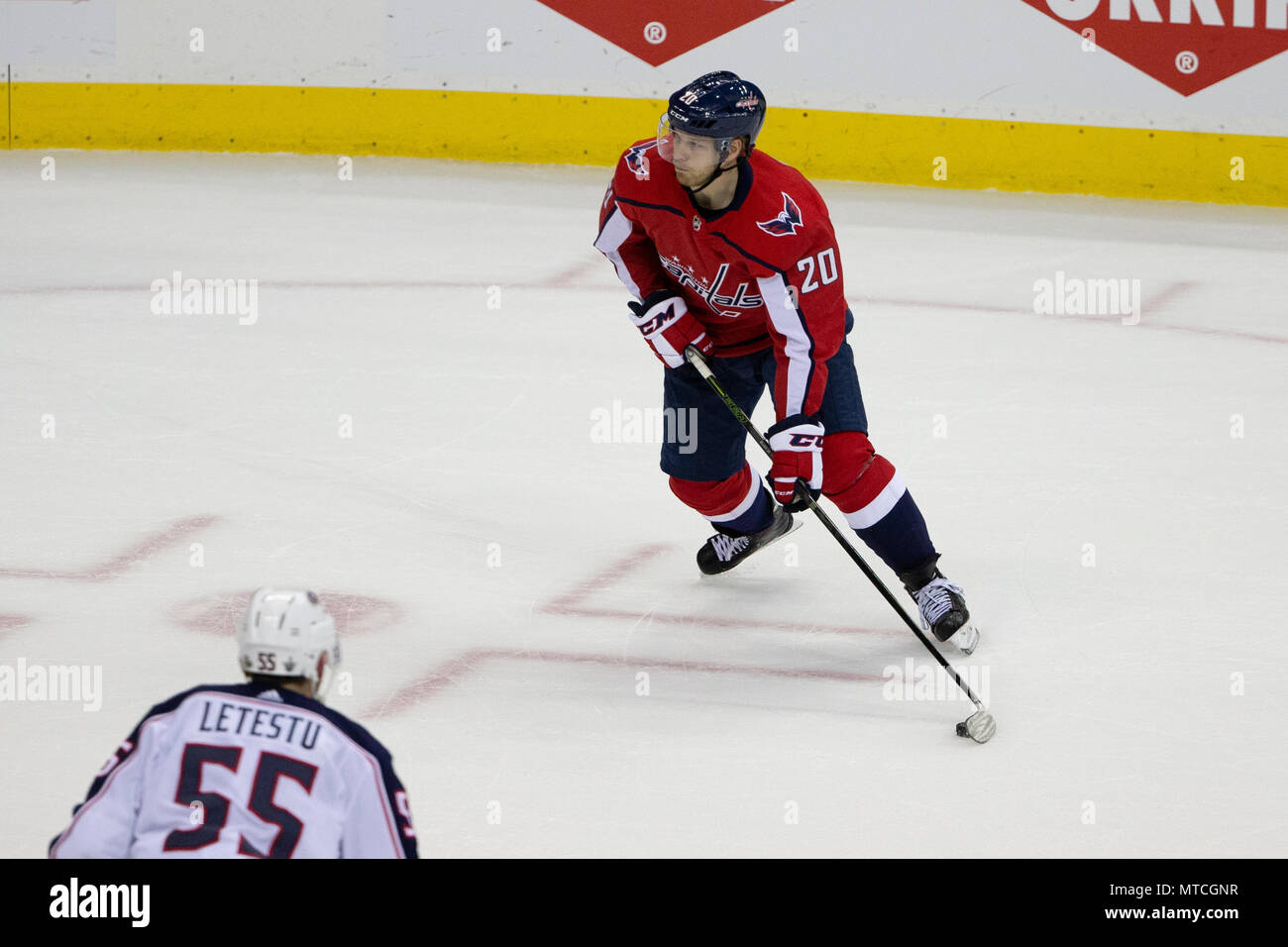 Capitals center Lars Eller (20 Stock Photo - Alamy