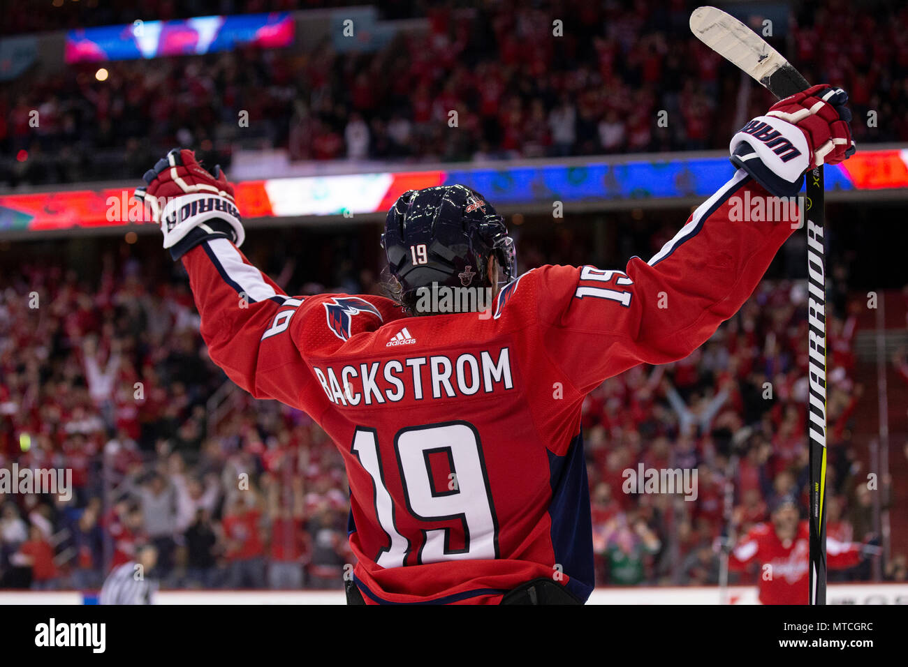 Capitals center Nicklas Backstrom (19 Stock Photo - Alamy