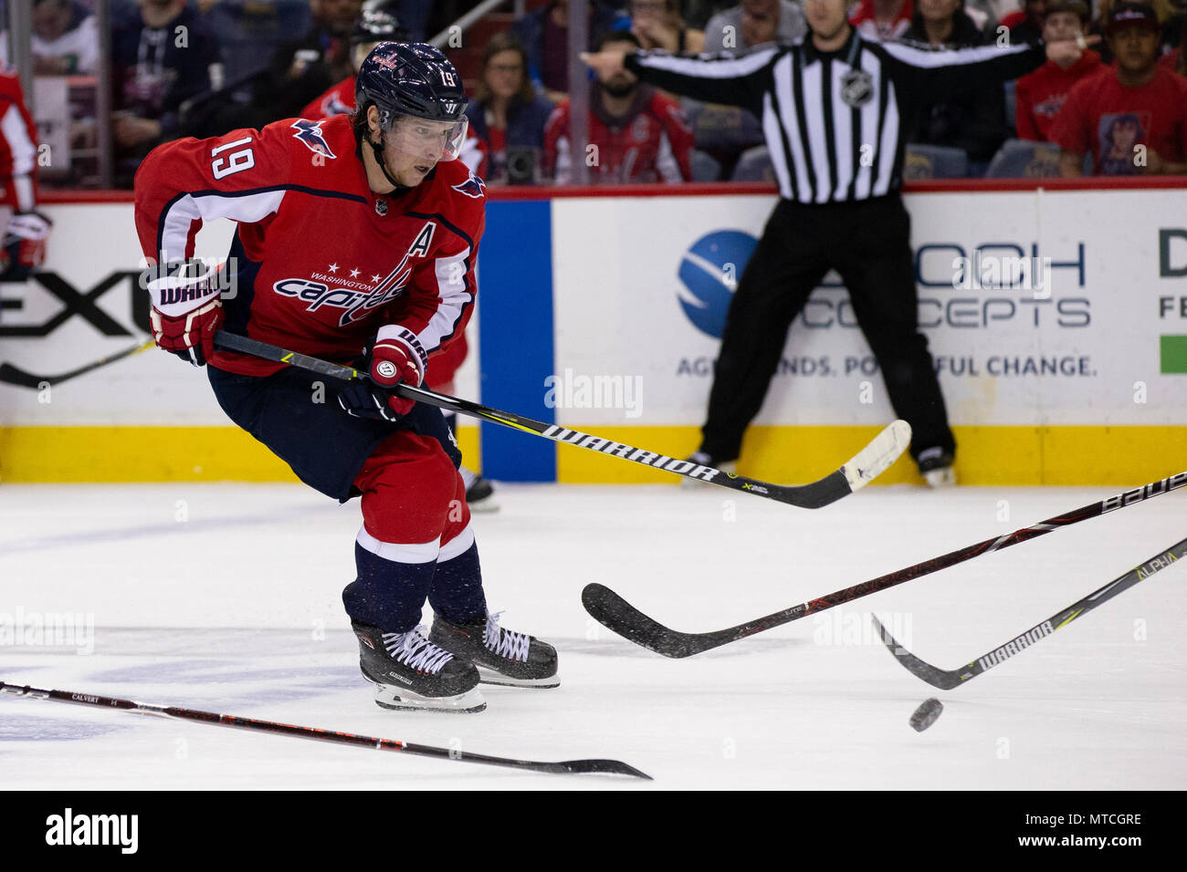 Capitals center Nicklas Backstrom (19 Stock Photo - Alamy