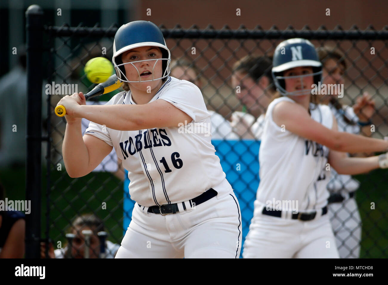 Softball batter hi-res stock photography and images - Alamy