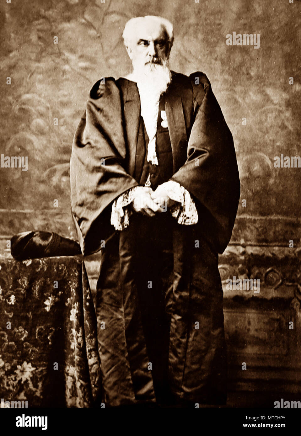 Rev. Robert Story, Church of Scotland, Victorian period Stock Photo - Alamy