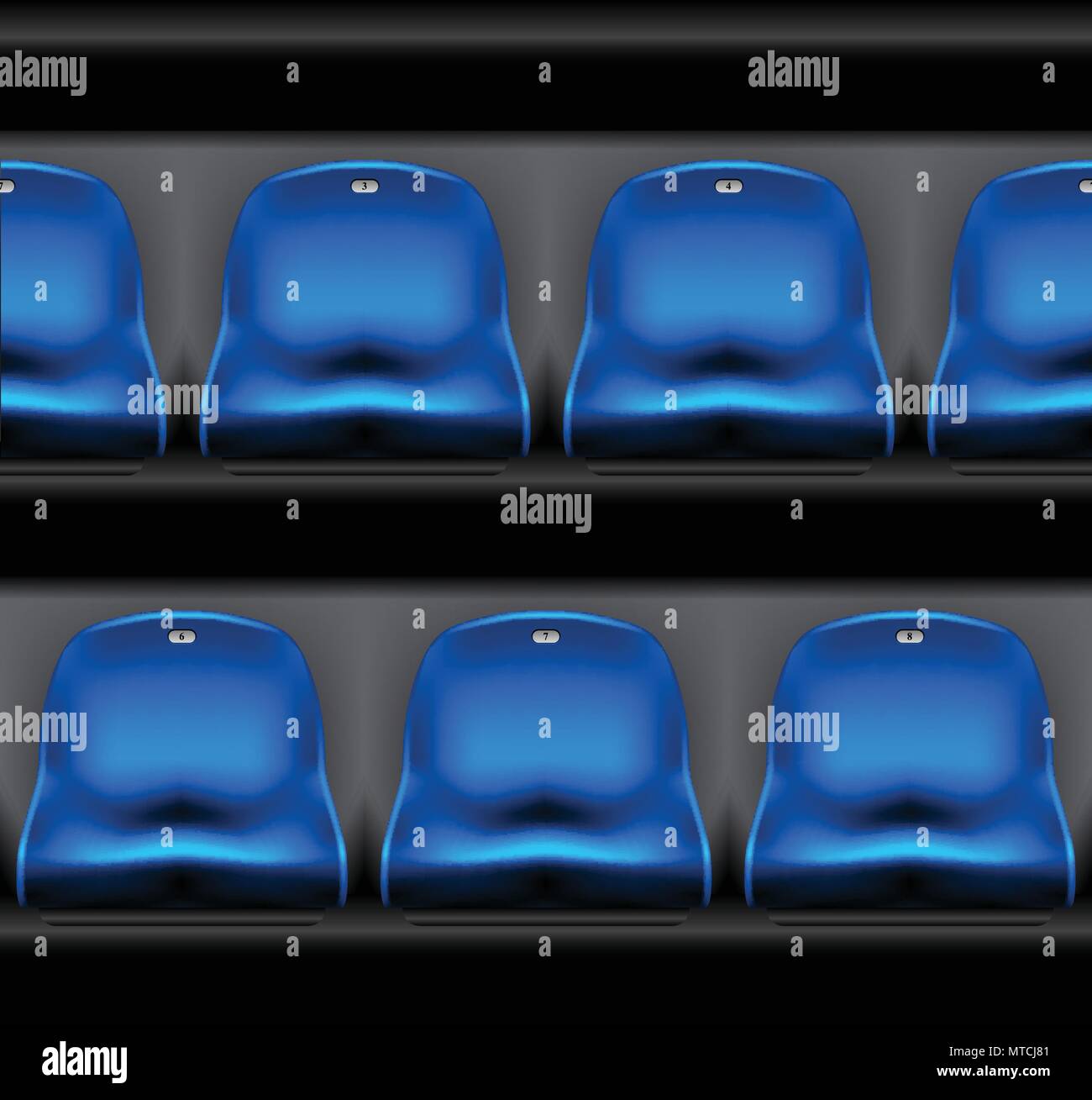 Soccer stadium seating Stock Vector Images - Alamy