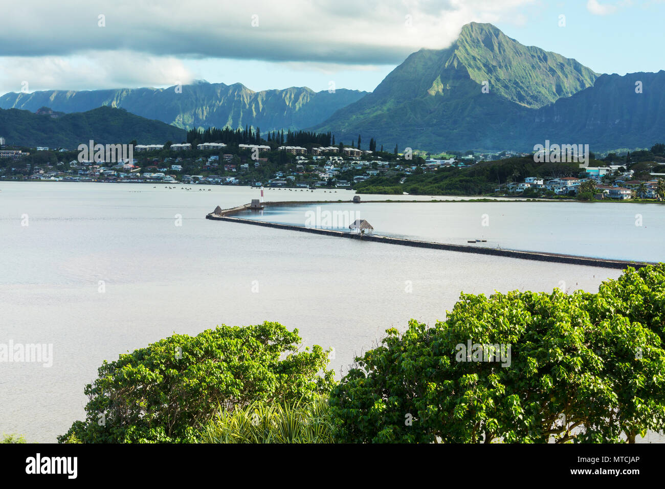 Beautiful landscapes in Oahu island, Hawaii Stock Photo - Alamy