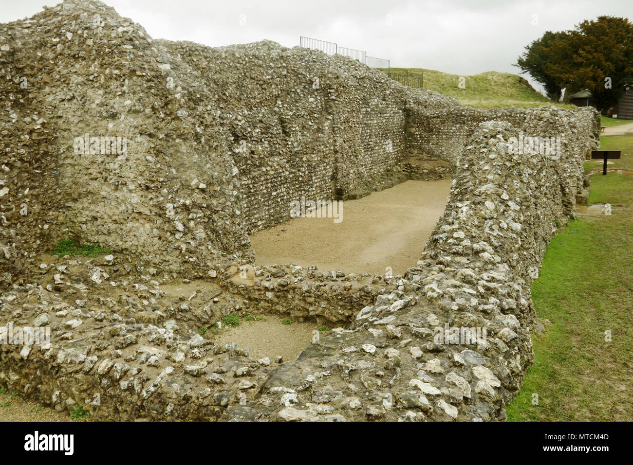 Old Sarum Castle Stock Photo - Alamy