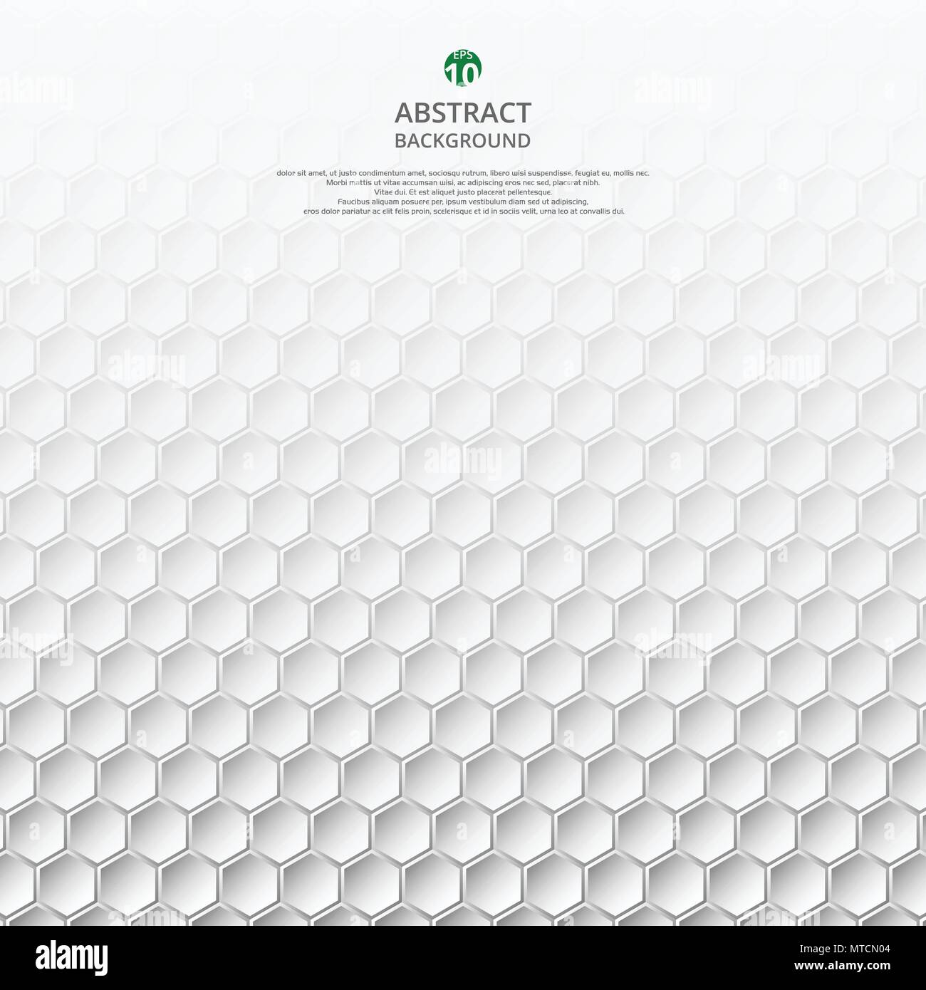 Modern gray and white geometric pattern background vector, illustration ...