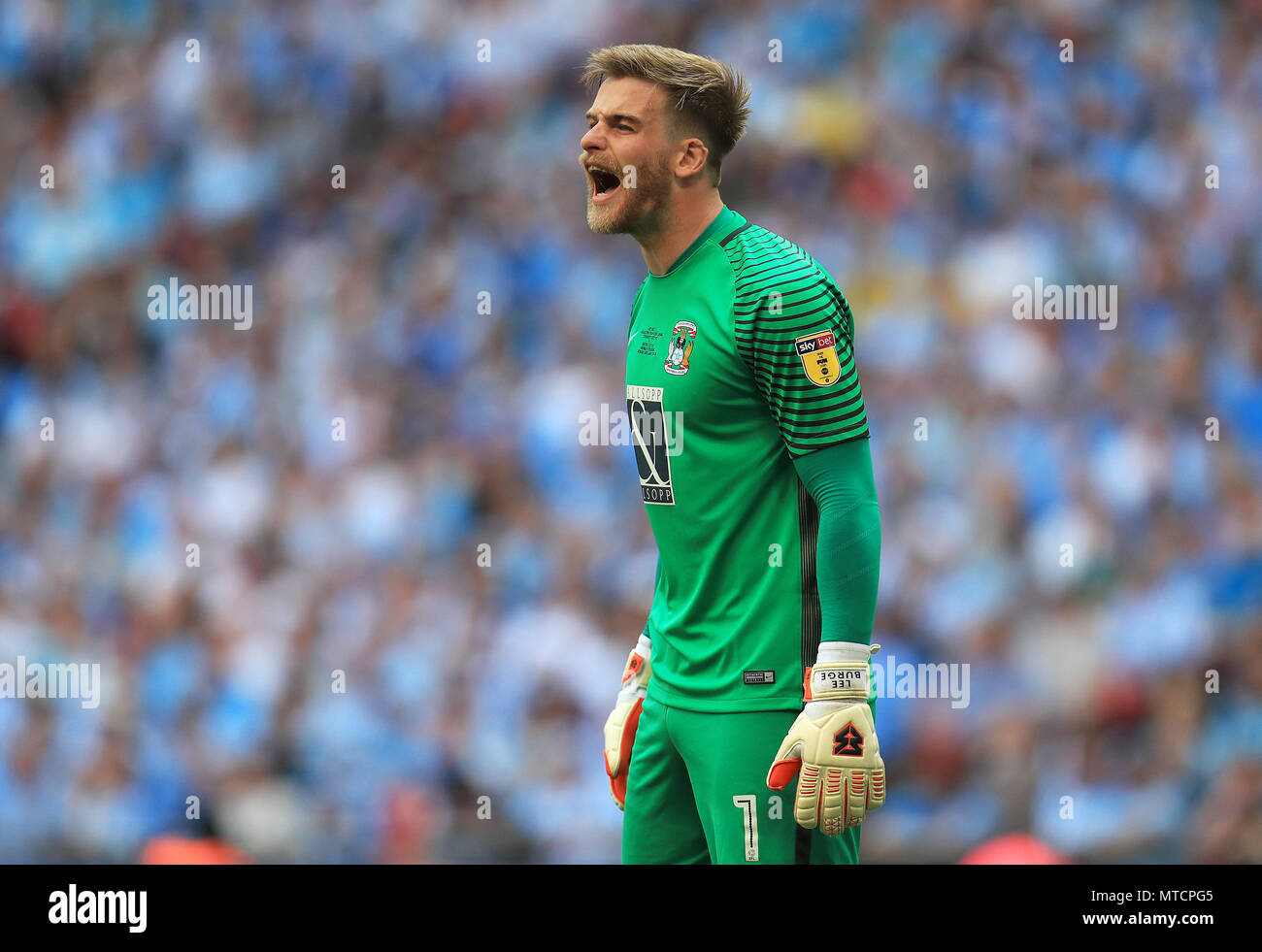 Coventry City goalkeeper Lee Burge Stock Photo - Alamy