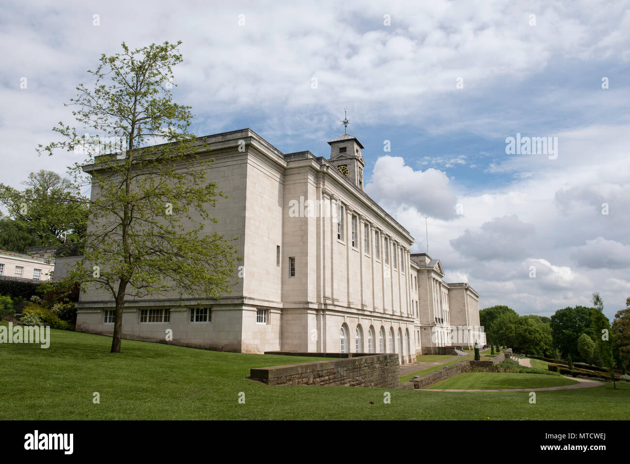 Close up of the Trent Building on Highfields University Campus ...