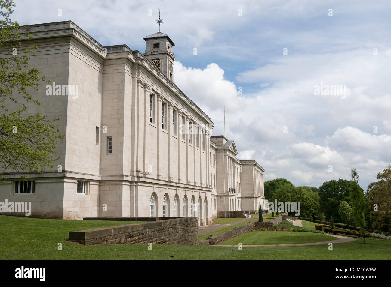 Close up of the Trent Building on Highfields University Campus ...
