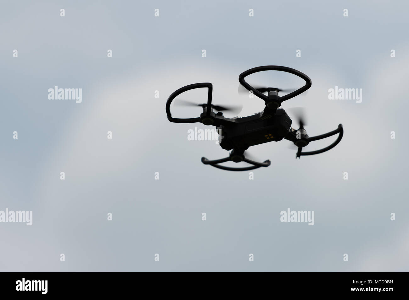 Silhouette of a drone hi-res stock photography and images - Alamy