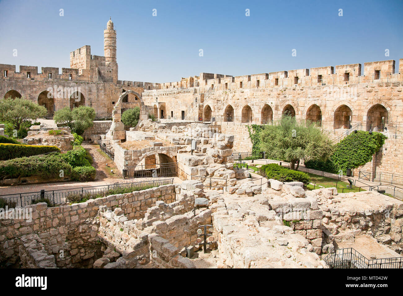 Tower of David is so named because Byzantine Christians believed the ...