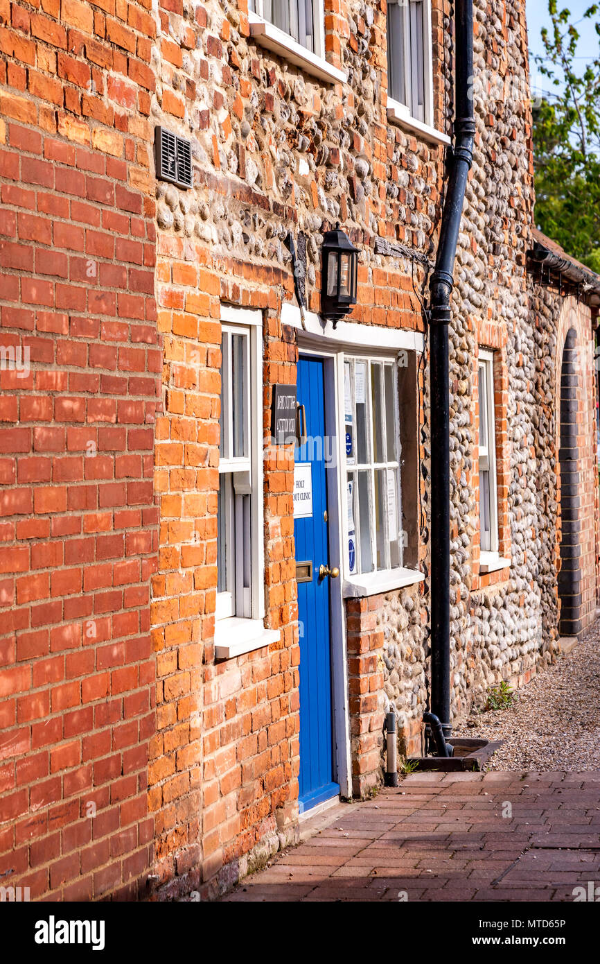 Holt a Georgian town in Norfolk. England. UK Stock Photo - Alamy