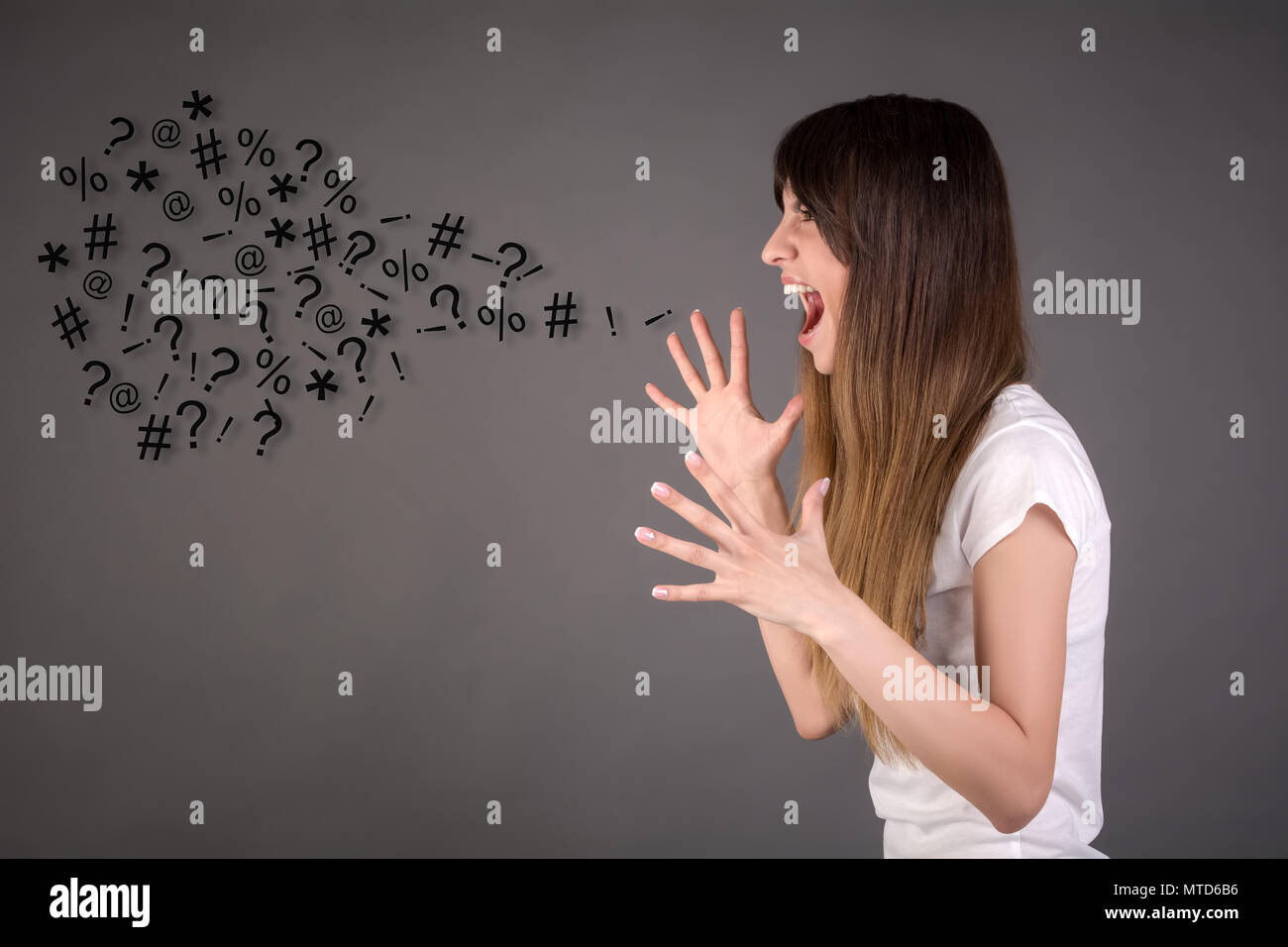 Speaking Loudly High Resolution Stock Photography and Images - Alamy