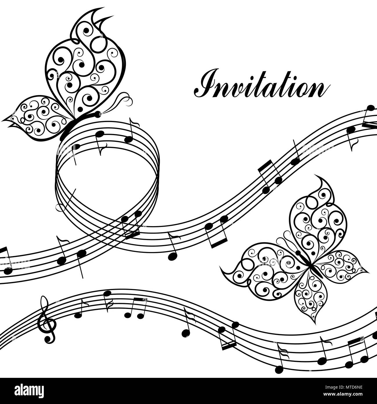 Abstract musical composition hi-res stock photography and images - Alamy