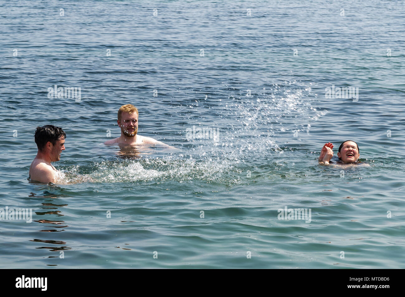 Group showers hi-res stock photography and images - Alamy
