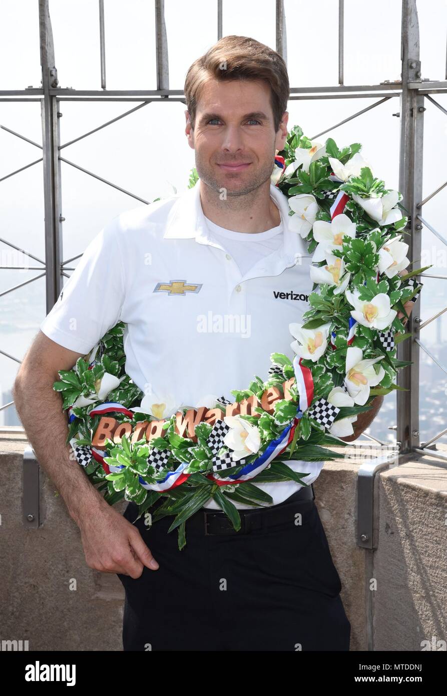 New York, NY, USA. 29th May, 2018. Will Power at a public appearance ...