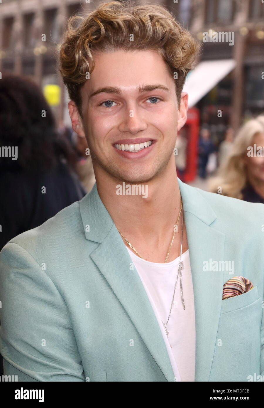 London, UK. 29th May, 2018. Strictly Come Dancing dancer AJ Pritchard ...