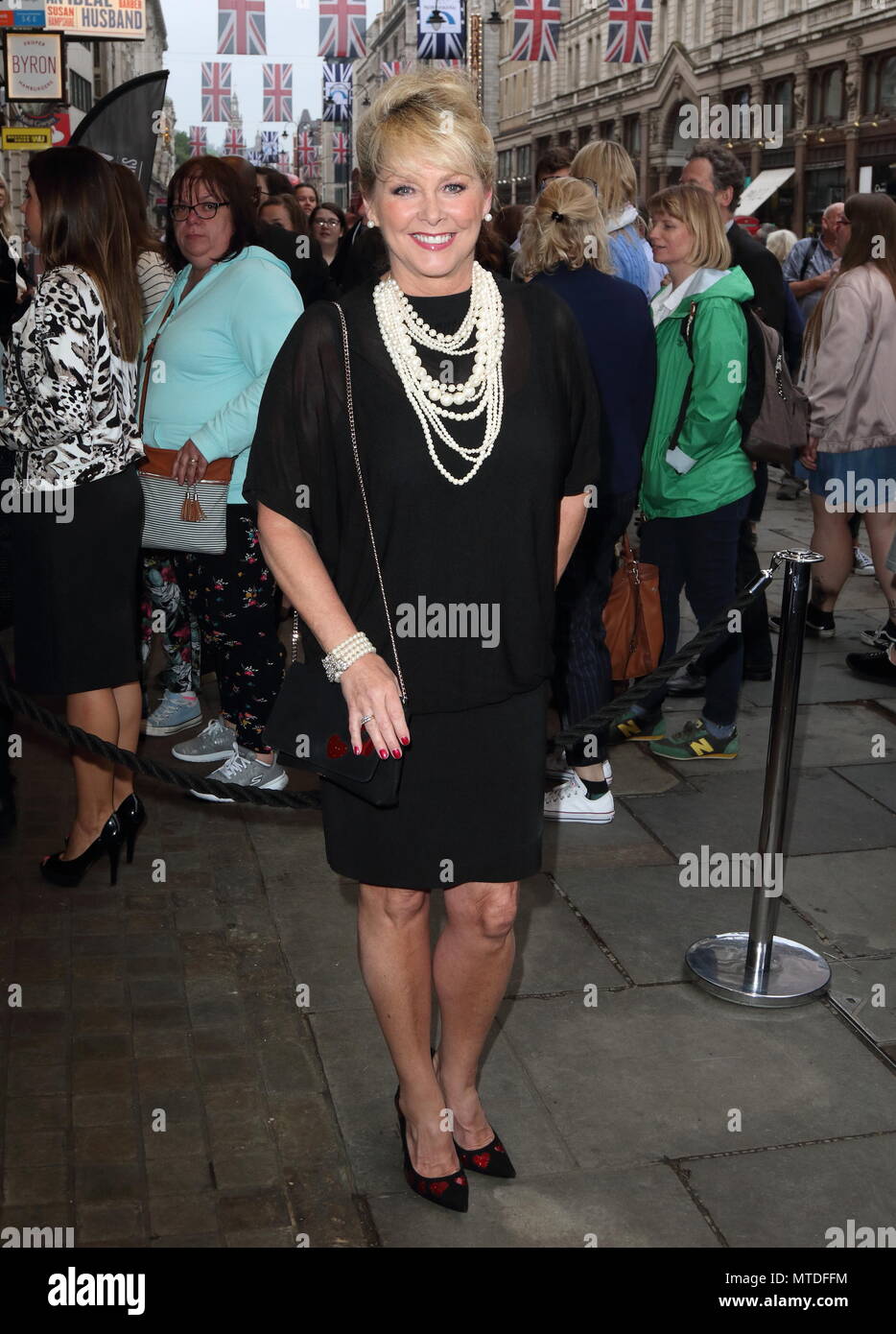 London, UK. 29th May, 2018. Bucks Fizz singer and TV Presenter Cheryl ...