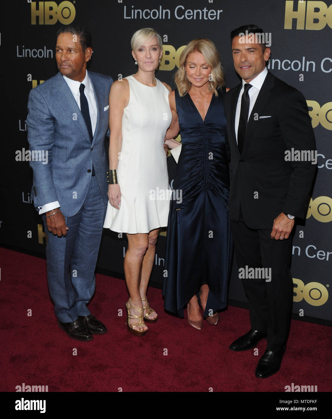 New York, NY, USA. 29th May, 2018. Bryant Gumbel, Hilary Gumbel, Kelly ...