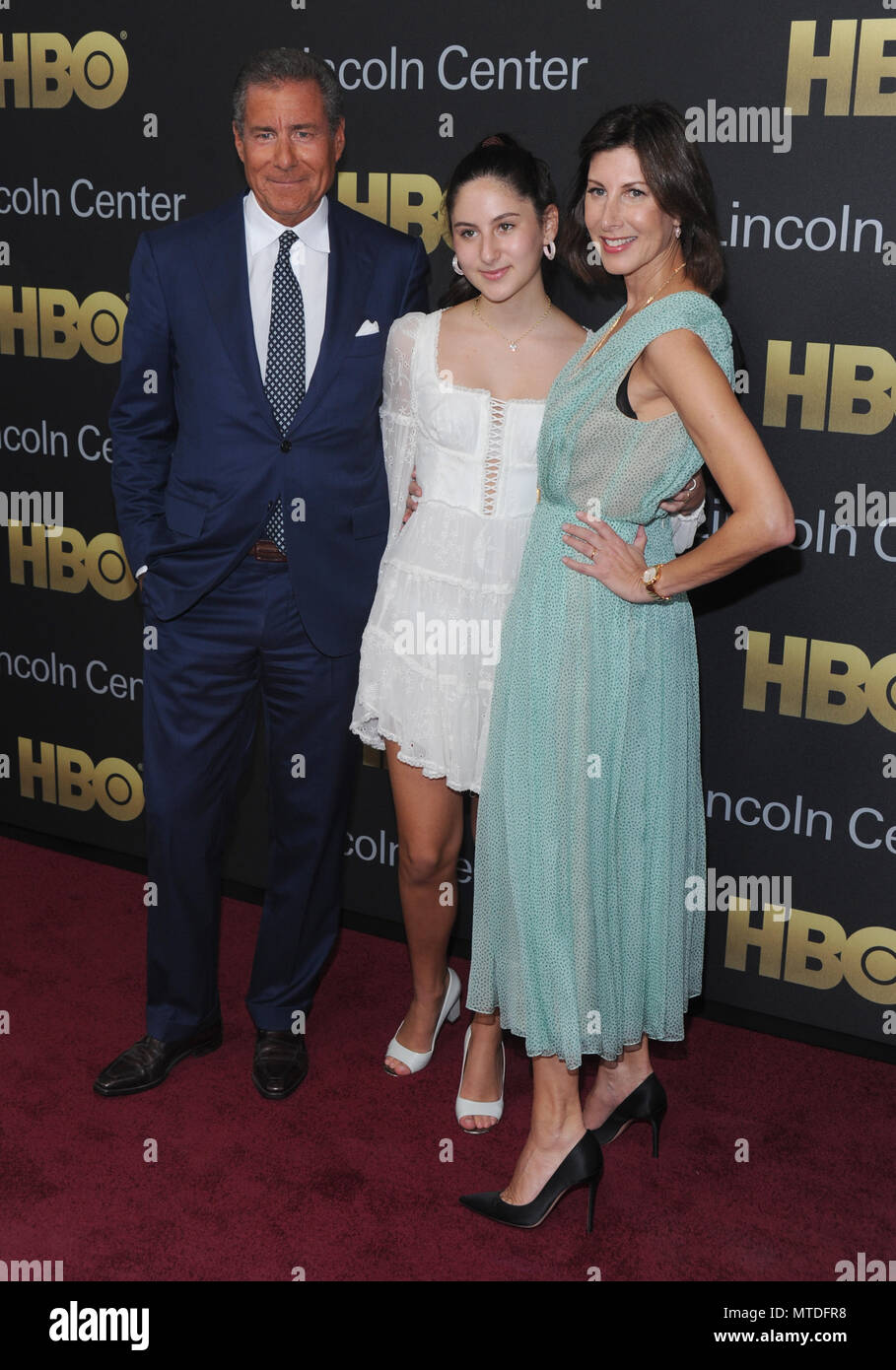 New York, NY, USA. 29th May, 2018. Richard Plepler, Eden Plepler and ...