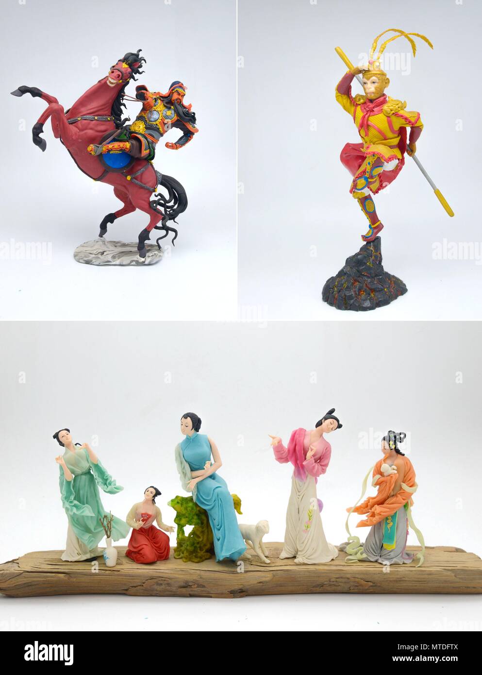 Shijiazhuang, China's Hebei Province. 29th May, 2018. Dough figurines ...