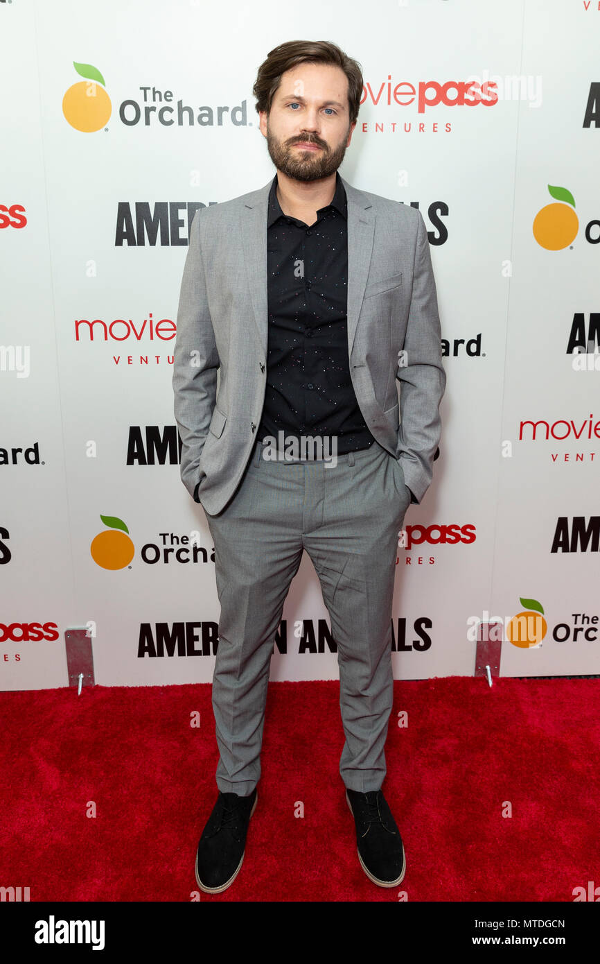 New York, NY - May 29, 2018: Eric Borsuk attends American Animals ...